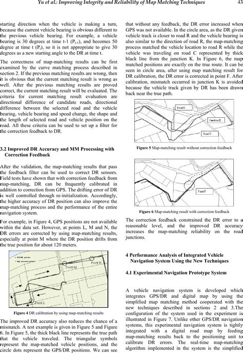 Improving Integrity And Reliability Of Map Matching Techniques