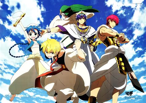 El Blog De Alfpablo Reseña Anime Magi The Labyrinth Of Magic