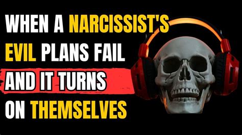 When a narcissist's evil plans fail and it turns on themselves |NPD ...