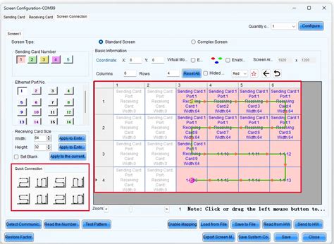 Novastar Novalct Screen Configuration Colorlit Led