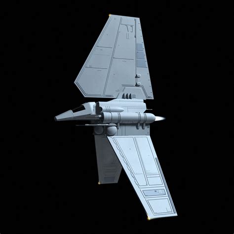 Artstation Lambda Class Shuttle Ansel Hsiao Star Wars Ships Star