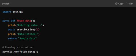 The Python Playground Introduction To Pythons Async Programming