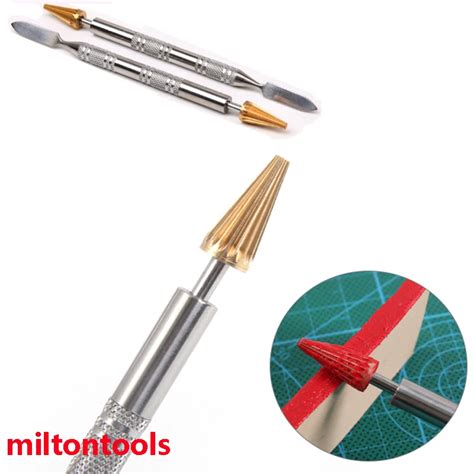 Diy Brass Head Leather Edge Oil Pen Top Pro Edge Dye Pen Applicator