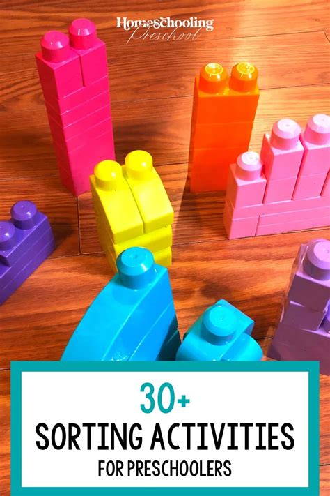 30 Sorting Activities For Prebabeers Homebabeing Prebabe