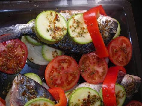 Receta De Pescado Al Horno Con Verduras