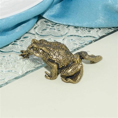Brass Toad Knob Antique Bronze Solid Brass Knob Kitchen Cabinet Handle