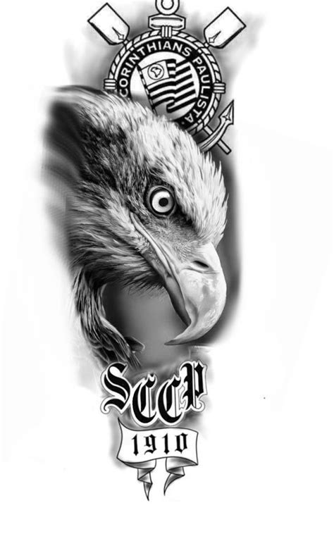 Tattoo Aguia Desenho Tatuagem Tatuagem Do Corinthias Tattoo Corinthians