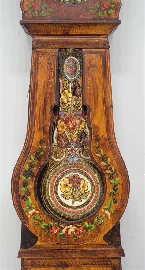 19th Century French Comtoise Or Grandfather Clock At 1stdibs Antique