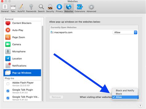 How To Block Or Allow Pop Ups On Your Mac • Macreports
