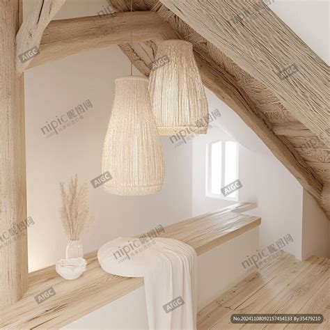 Ai创作图草编的天花灯 住宅室内装修斗笠灯 日式吊灯竹灯 竹编装饰灯 室内木质吊灯 竹编顶灯 实木灯具 竹品灯具 居家照明 竹编灯茶室灯灯饰 木制的吊灯 卧室角灯 黄色室内暖光太阳光 日式床头