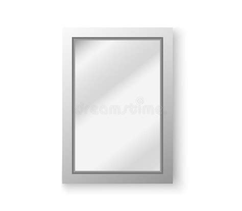 Realistic Mirror Set Vector Realistic Mirrors Set With Blurry