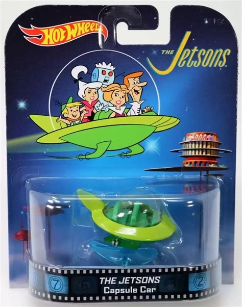 The Jetsons The Jetsons Capsule Car Retro Entertainment Hot Wheels