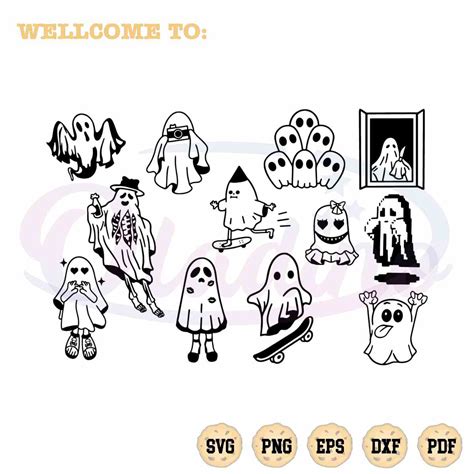 Funny Boo Halloween Ghost Svg Best Graphic Design Cutting File