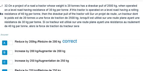 I 32On A Project Of A Road A Tractor Whose StudyX