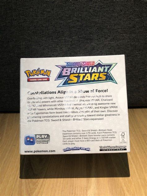 Brilliant Stars Booster Box Hobbies And Toys Toys And Games On Carousell