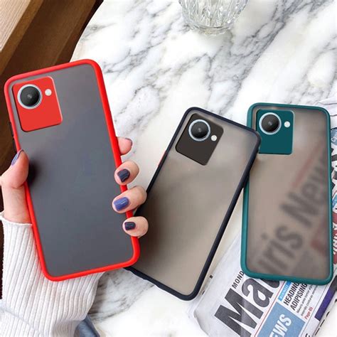 Shockproof Silicone Bumper Case Oppo Realme C51 C55 C53 C67 C30s C33