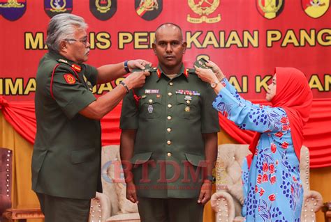 Pangkat Tentera Darat Malaysia Majlis Pemakaian Pangk