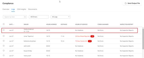 How To Add Adverse Driving Conditions Exception In An Existing Log