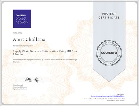Github Arora Amit Supply Chain Network Optimization This Repository Contains An R Script