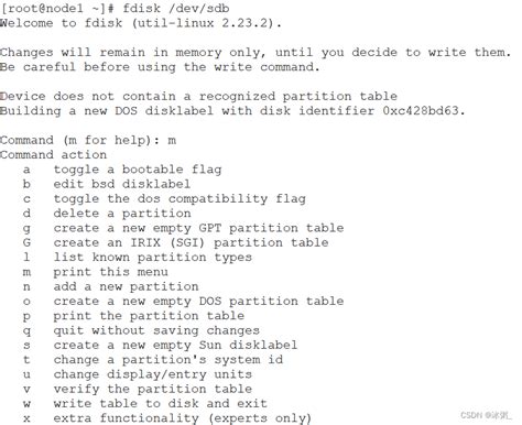 磁盘管理与lvm详解 Csdn博客