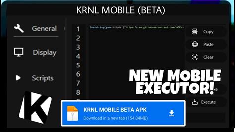 Krnl Mobile Apk Released 😍 New Executor Better Than Arceus X V3 Youtube