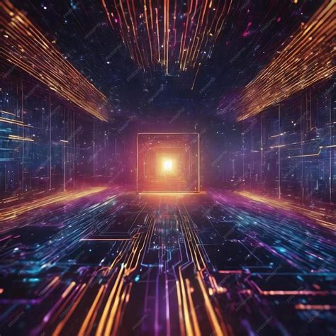 Premium Photo Abstract Technology Big Data Background Concept