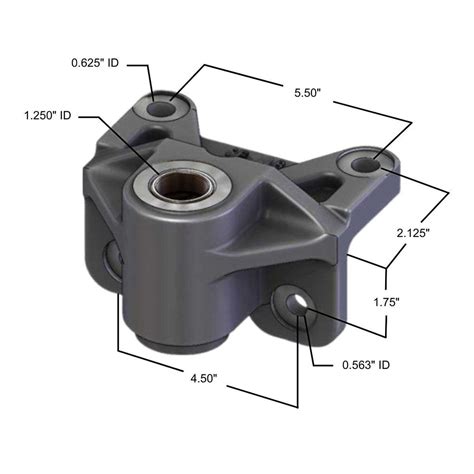 Freightliner Rear Of Front Leaf Spring Hanger Se 618 Spring Works