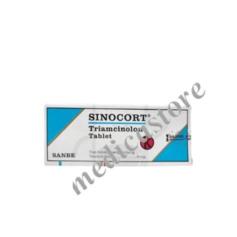 Sinocort 4mg Harga Manfaat Kandungan Dosis Indikasi Konsultasi Resep