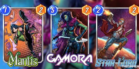 The Best Guardians Of The Galaxy Cards In Marvel Snap Ranked