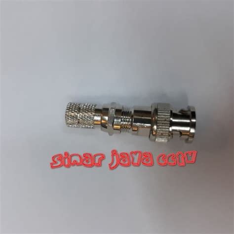 Jual Konektor Bnc Drat Khusus Cctv Berkualiatas Shopee Indonesia