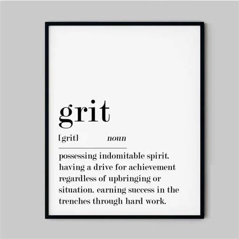 House System popular GRIT Acronym Gumption Resilience