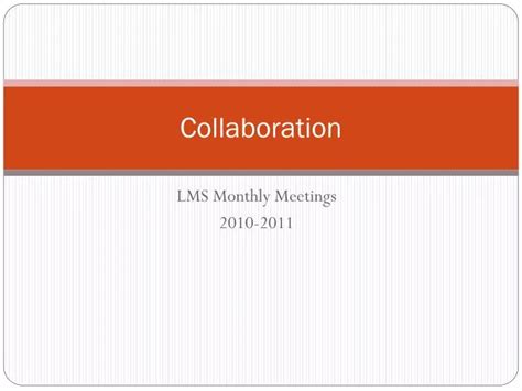 Ppt Collaboration Powerpoint Presentation Free Download Id4449919