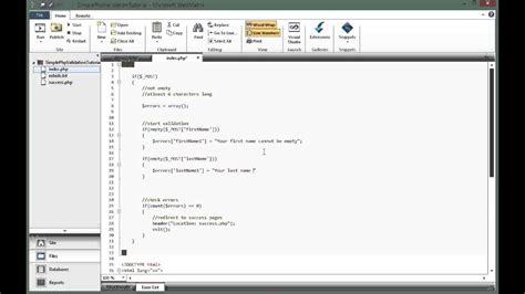 Php Form Validation Tutorial Simple Part 36 Youtube