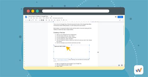 How To Insert A Text Box In Google Docs Wordable