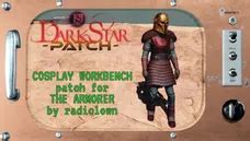 Darkstar The Armorer Cosplay Patchpng