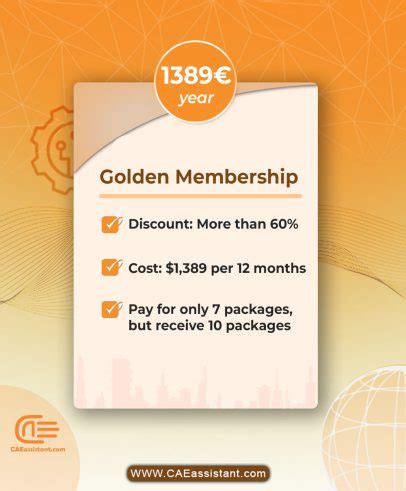 Golden Membership CAE Assistant