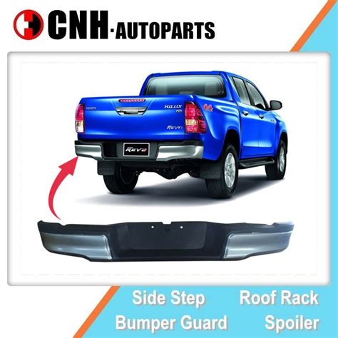 OE Style Rear Step Bumper For Toyota Hilux Revo 2016 2023 Hilux And Revo