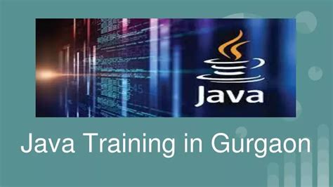 Ppt Java Training In Gurgaon Powerpoint Presentation Free Download