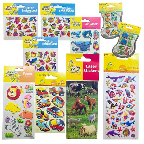 Stickers Assorted • The Toy Factory Shop