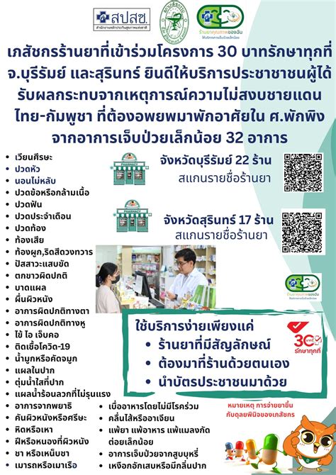 สปสช เขต 😷ประชาชนที่ได้รับความเดือดร้อนจากเหตุการณ์ความไม่สงบชายแดนไทย กัมพูชา หากเจ็บป่วยเล็ก