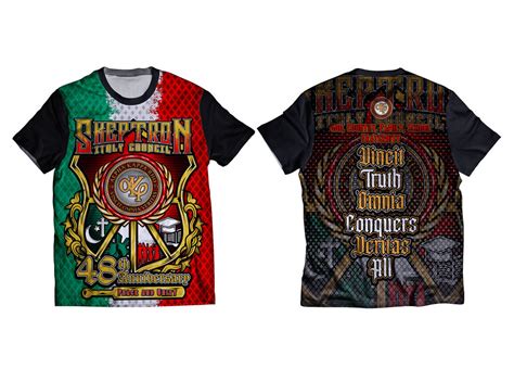 Skeptron Italy Council Sublimated Shirt Design By Ornamencreative On
