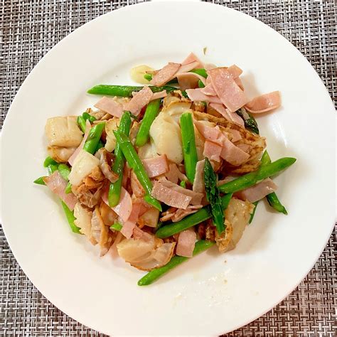 ベビーホタテとアスパラのバター炒め レシピ・作り方 By 中級主婦ぱに｜楽天レシピ