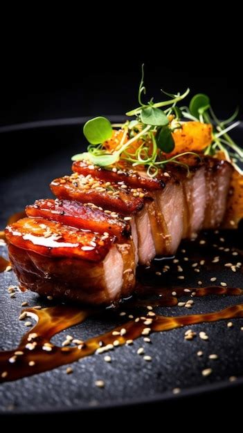 Premium Ai Image Grilled Goat Meat