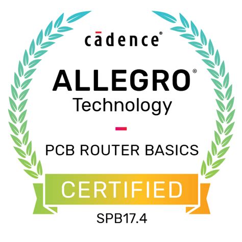 Allegro PCB Router Basics Training Course Cadence