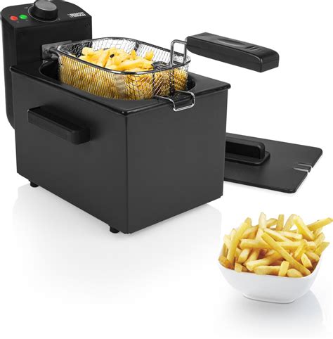 Princess 182725 Black Steel Line Kleine Friteuse