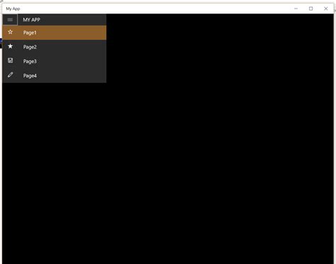 Creating A Hamburger Menu For Windows 10 Uwp Apps Hubpages