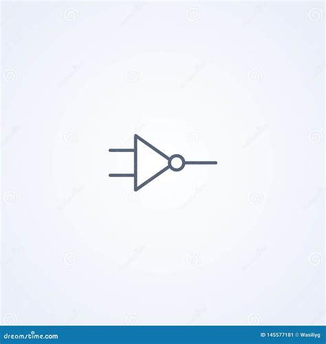 Nand Gate Electronic Symbol Illustration Of Basic Circuit Symbols