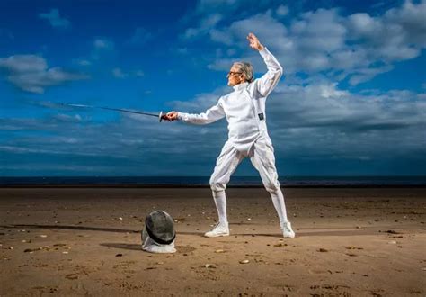 Britains Oldest Fencer Joy Is Still Beating Teenage Opponents Kent Live