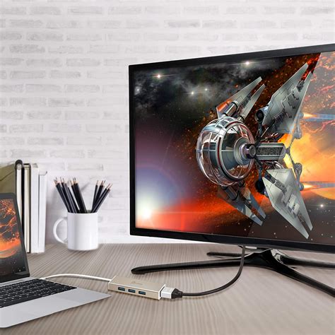 J5create Usb 3 1 Type C 3 Port Hub With Hdmi Jch451