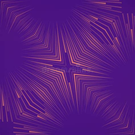 purple background with a pattern of yellow and orange lines 3d